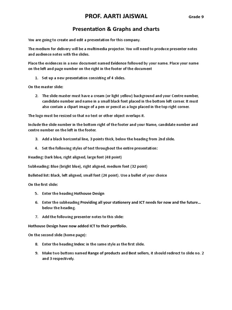 Graphs and Charts QP | PDF | Computing | Communication Design