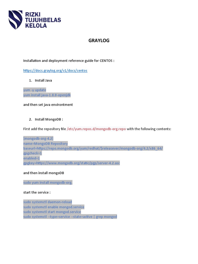 Graylog Deployment | PDF | Software Repository | Sudo