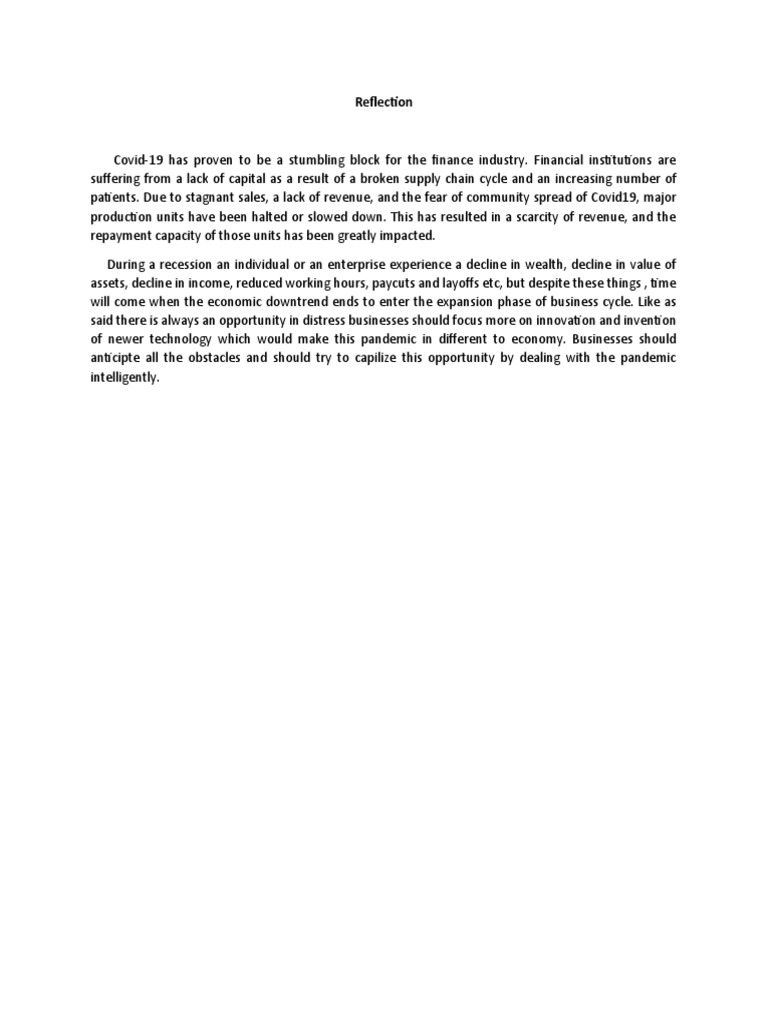 Stratman Reflection Wasil | PDF