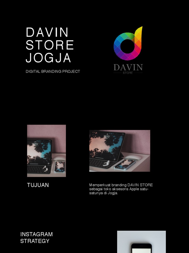 Davin Store Digital Branding 2022 Project | PDF