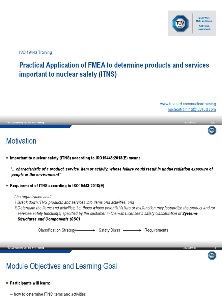 06 ISO 19443 FMEA Practical Application Handout | PDF | Risk | Pump