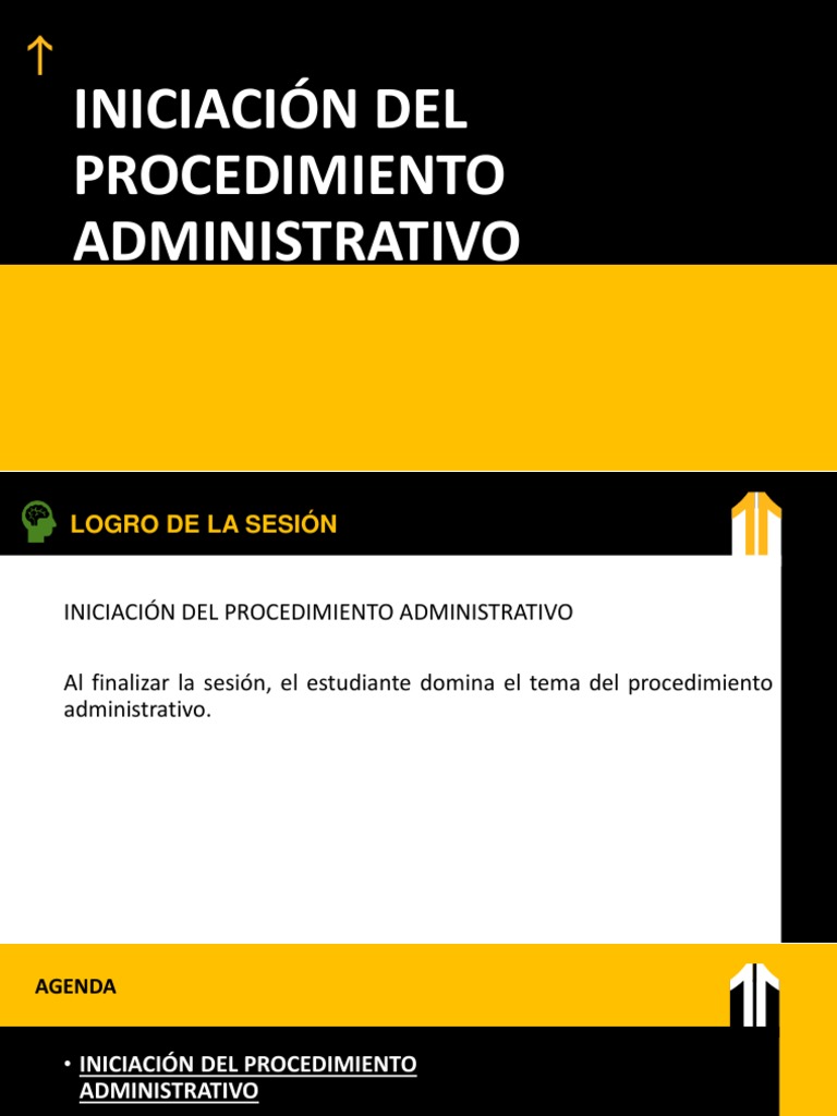 Iniciación del Procedimiento Administrativo | PDF | Gobierno | Justicia