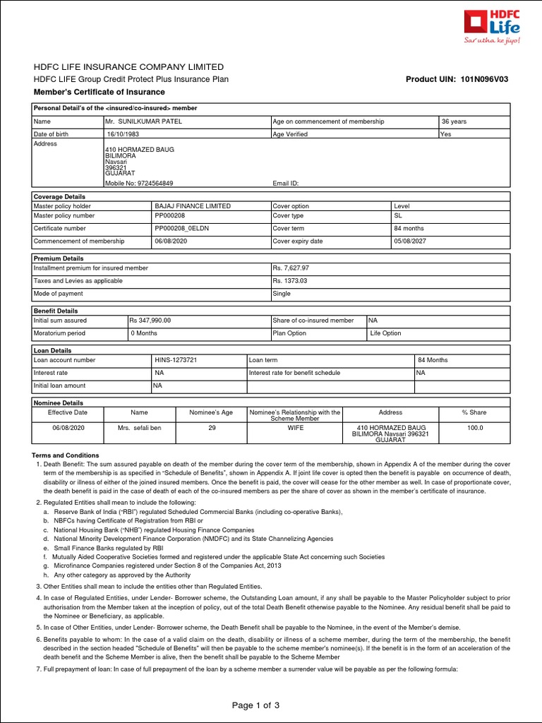 Certificate of Insurance - 20!06!59 | PDF | Insurance | Reserve Bank Of ...