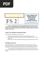 FS2 Ep17 | PDF | Educational Assessment | Rubric (Academic)