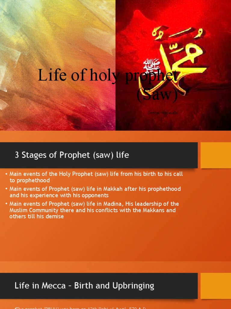 Life of Holy Prophet (Saw) - Seerah | PDF | Muhammad | Medina