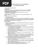 COLDSPA Pain Assessment Guide | PDF | Pain | Patient