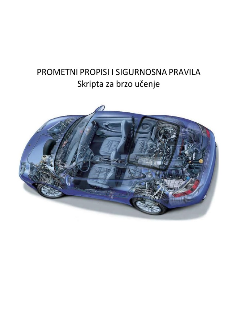 Skripta Za B Kategoriju | PDF