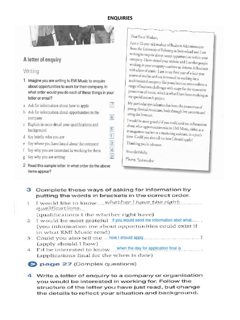 Enquiries - REPLIES AND QUOTATIONS | PDF