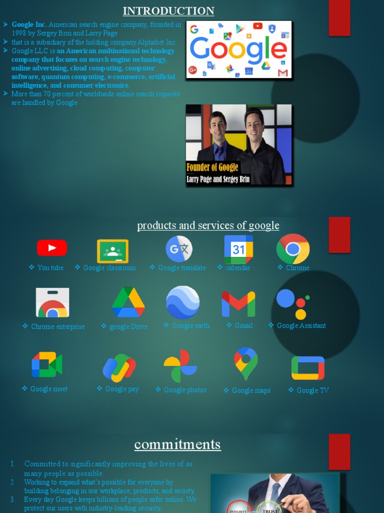 Introduction On Goole | Download Free PDF | Computing | Business