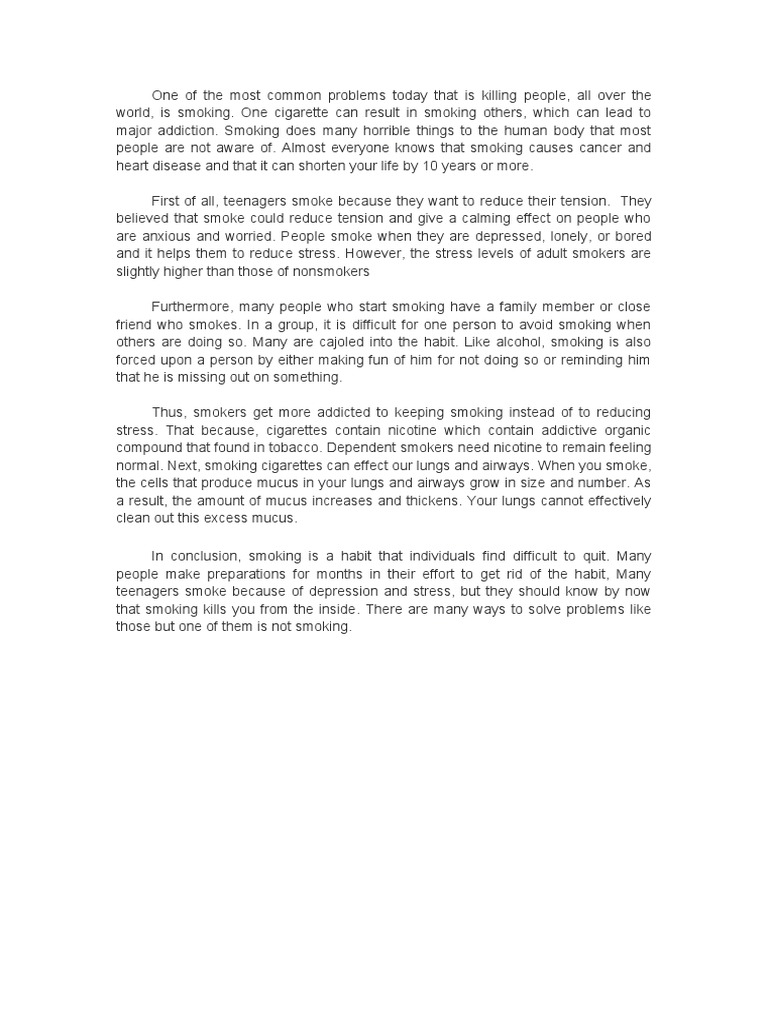 One of The Most Common Problems Today That Is Kill | PDF