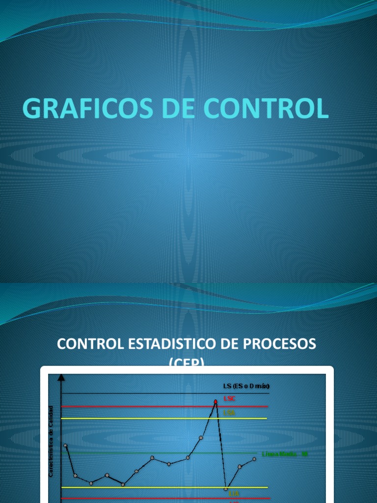 6 Control Estadistico de Procesos | PDF | Estadísticas | Desviación Estándar
