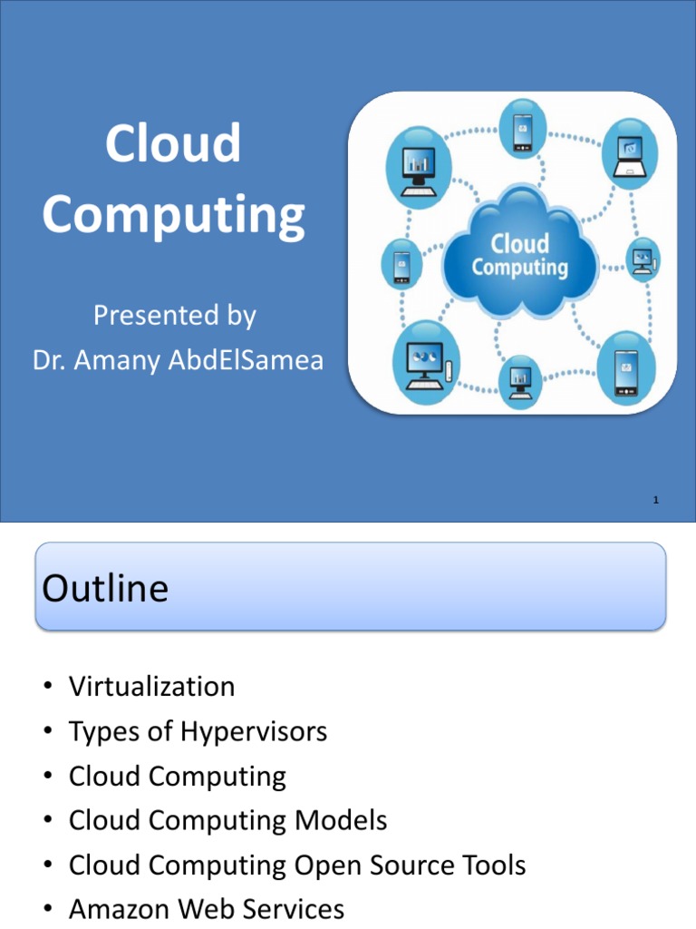 Lect5-IoT-Cloud Computing | PDF | Virtualization | Cloud Computing