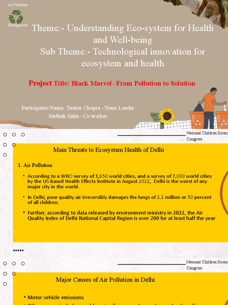 Air Ink From Pollution | PDF | Air Pollution | Ink