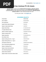 Need For Speed Most Wanted Cheat Codes | PDF