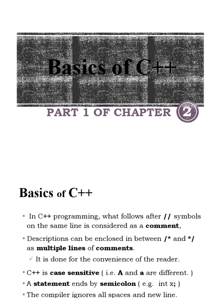 Eceg 1052 CH 2 | PDF | Boolean Data Type | Integer (Computer Science)