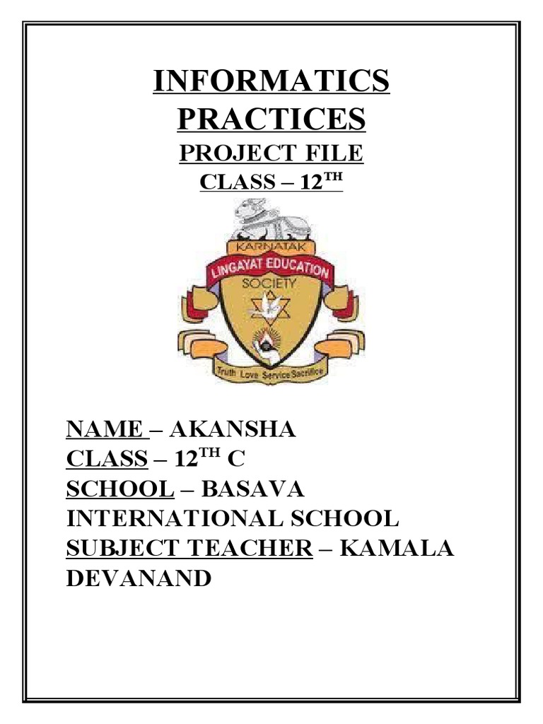 Supermarket Store Branches Sales Analysis: An Informatics Practices Project on Data Collection ...