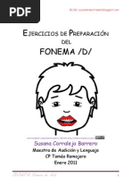 Ejercicios para Articulación del Fonema F | PDF