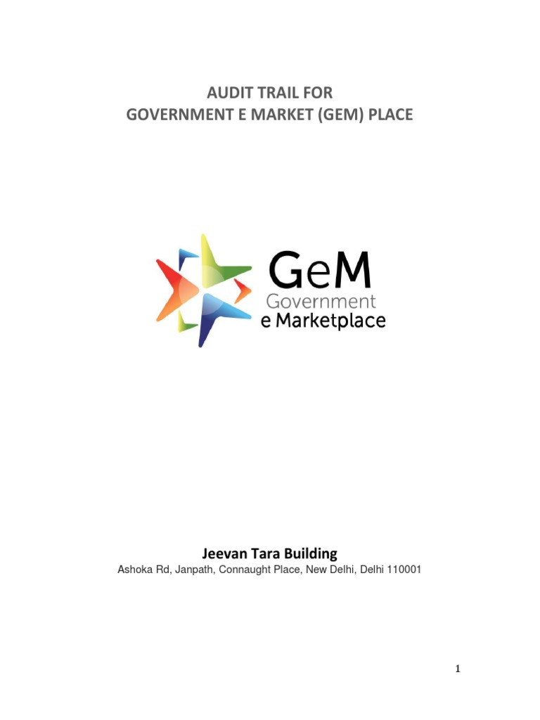 Audit Trails Mechanism of Gem | PDF | Public Key Cryptography | Procurement