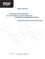 Evaluación del MBI-GS en Español | PDF | Burnout ocupacional | Sicología