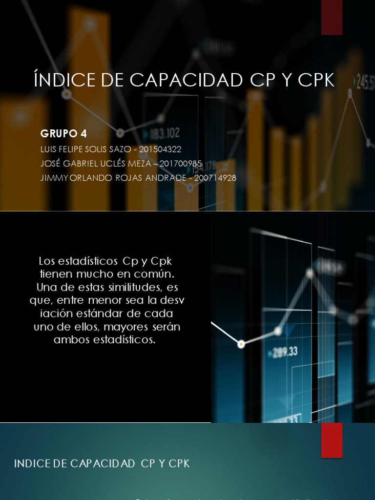 Índices CP y CPK - Grupo 4 | PDF | Business