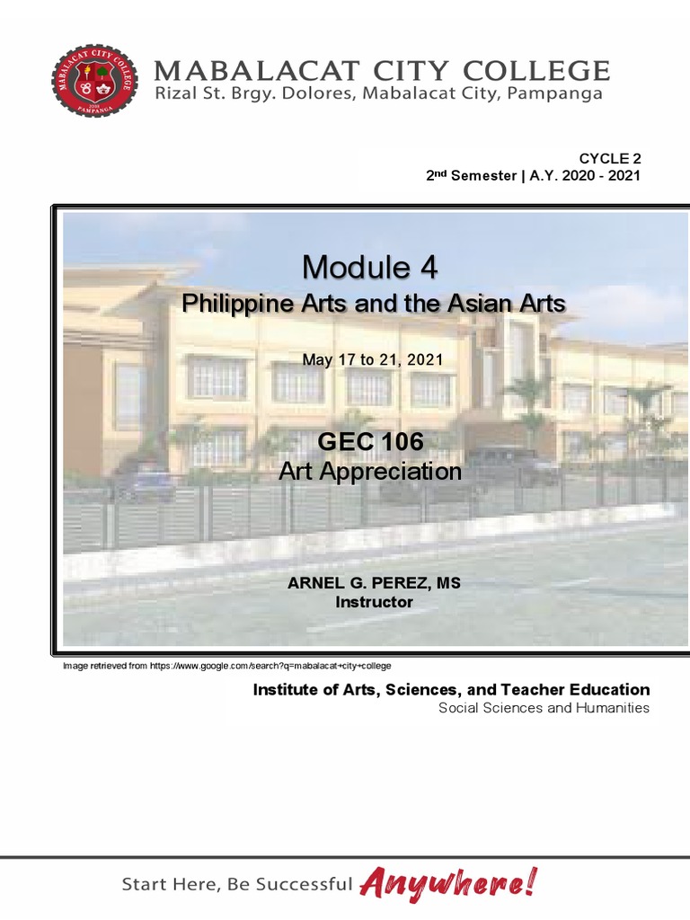 Module 4 in Arts Appreciation | PDF