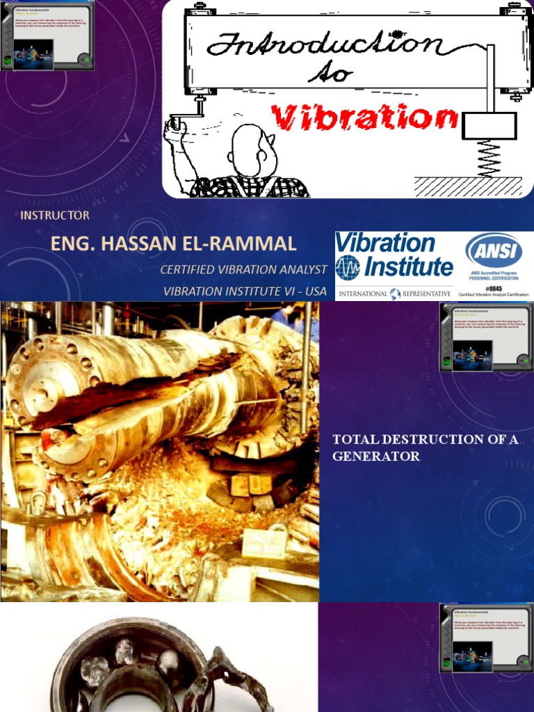 Analysis of Vibration Monitoring and Fault Detection in Rotating ...