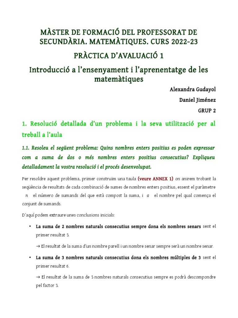 Practica Avaluació EA Introducció (v.3) | PDF