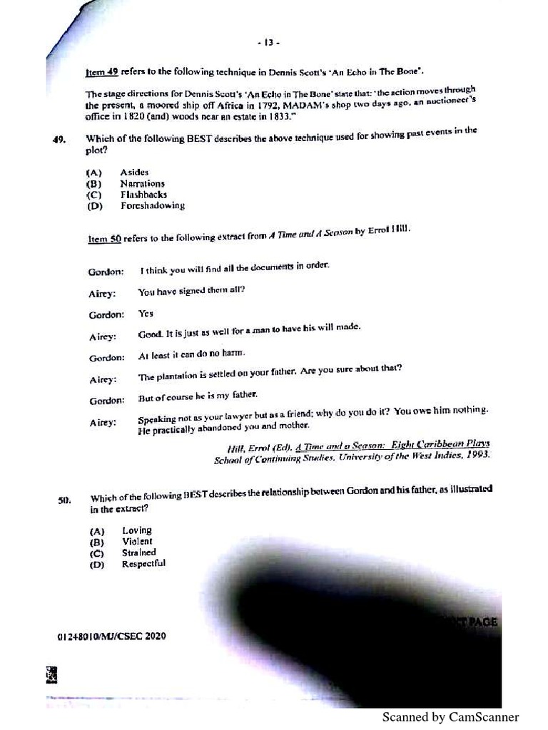 A Collection of Blank Pages Scanned by CamScanner Without Any ...