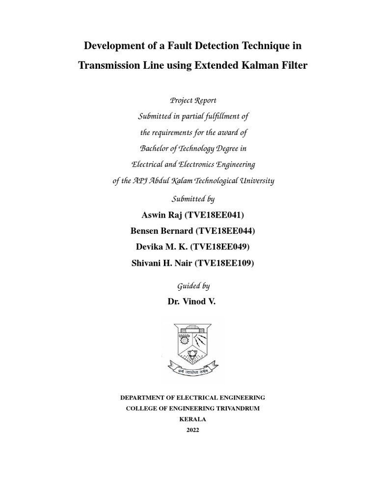 Project Report | PDF | Transformer | Electric Power Transmission