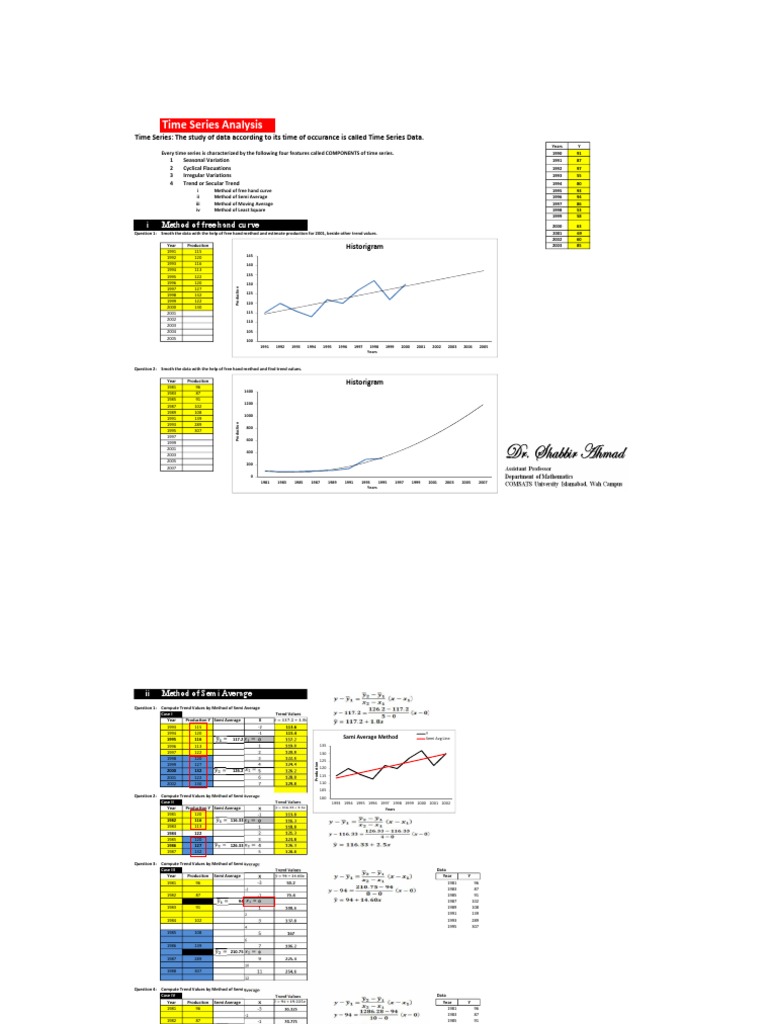 Time Series Analysis | PDF | Time Series | Applied Mathematics