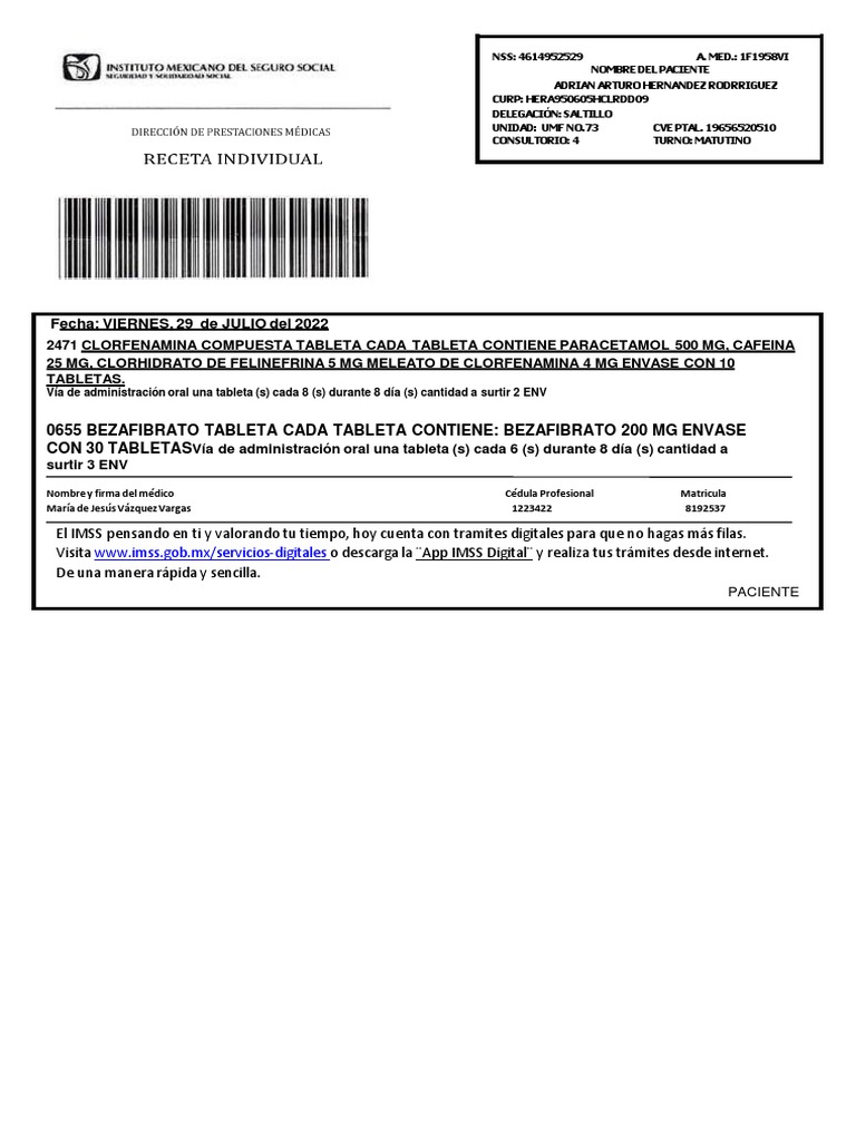 Receta 1 | PDF