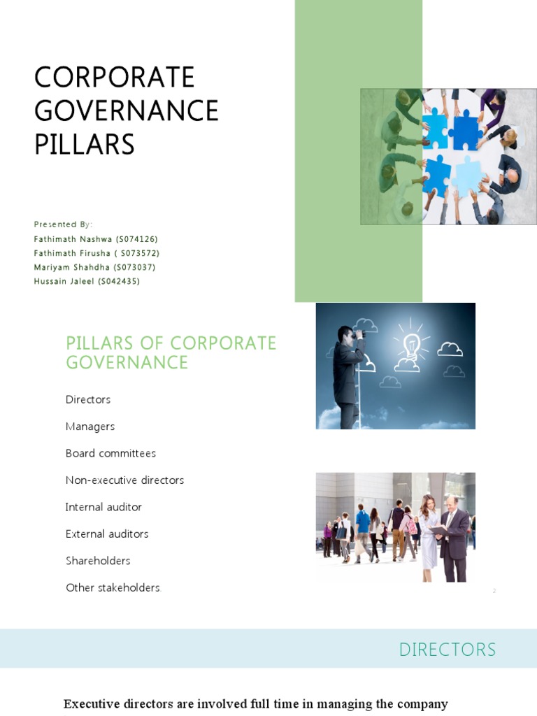 Corporate Governance Pillars | Download Free PDF | Internal Audit ...