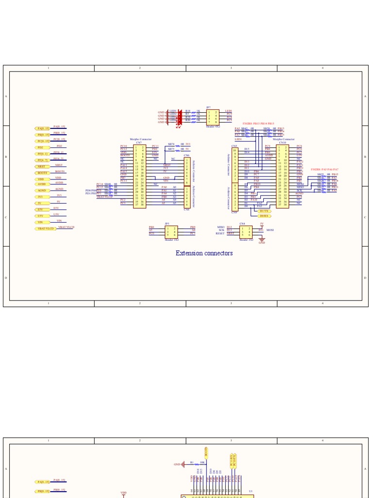 XNUCLEO 103 302 401 Schematic | PDF