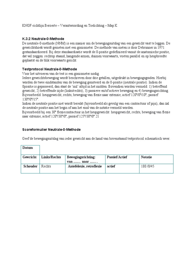 FT Neutrale-0-Methode | PDF