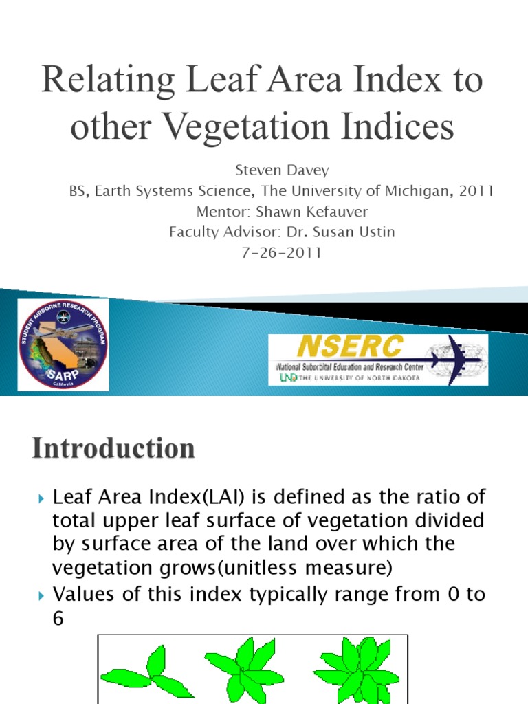 Analyzing Leaf Area Index in Orchards | PDF | Evapotranspiration ...