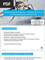 NATIONAL MALARIA CONTROL PROGRAMME | PDF | Malaria | Insects And Humans