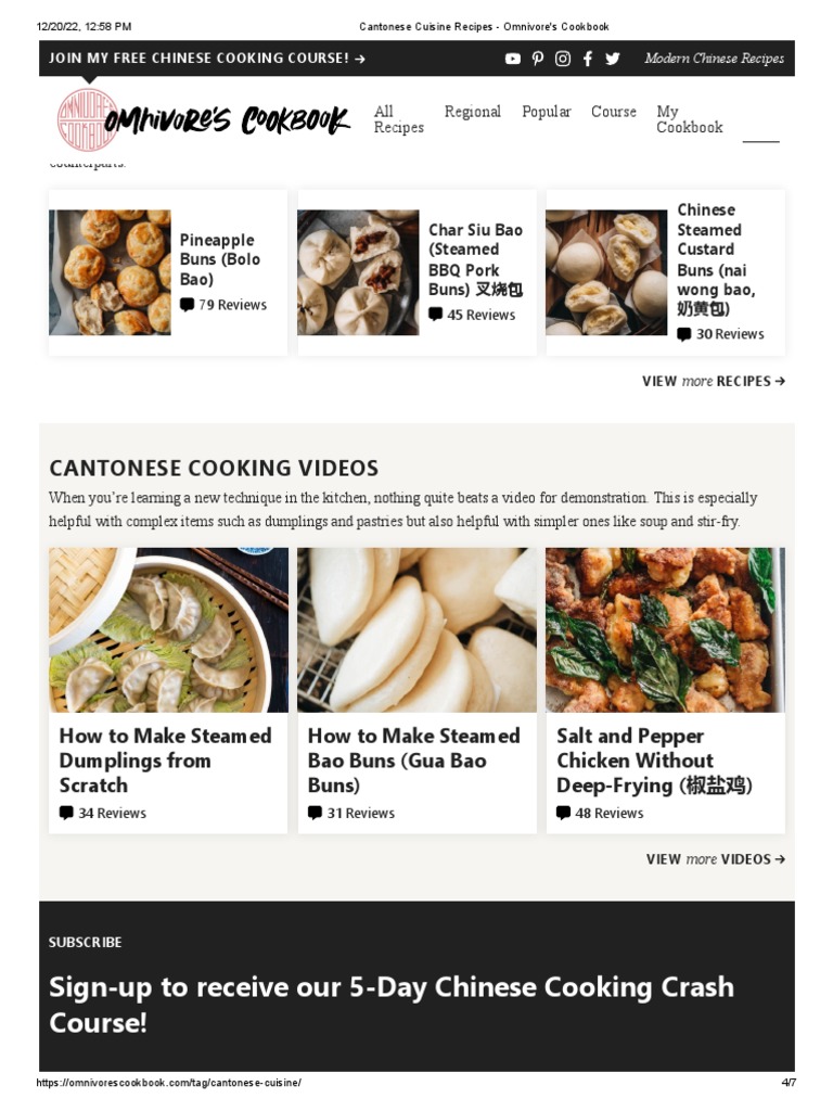 Cantonese Recipe 4 | PDF | Cantonese Cuisine | Home
