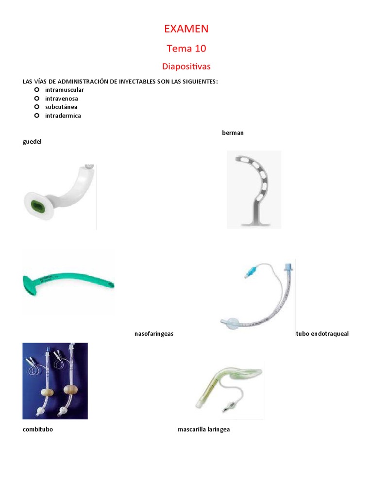 Examen SVA 10 A 14 Sin Soluciones | PDF | Medicamentos con receta | Reanimación cardiopulmonar