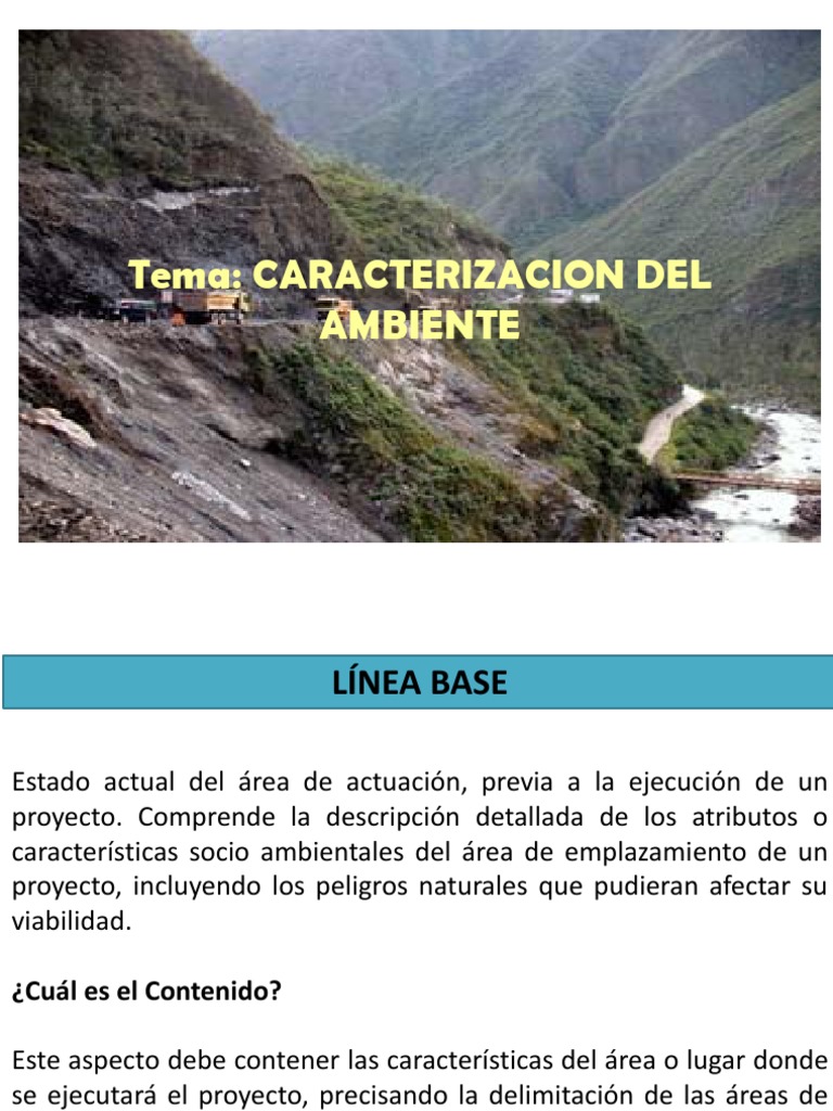 Tema 6 .Linea Base Fisica y Biologica | PDF | Ecosistema | Hormigón
