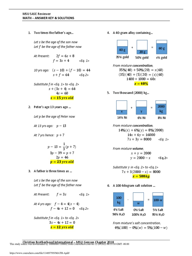 Math A PDF | PDF | Quadratic Equation | Mathematics