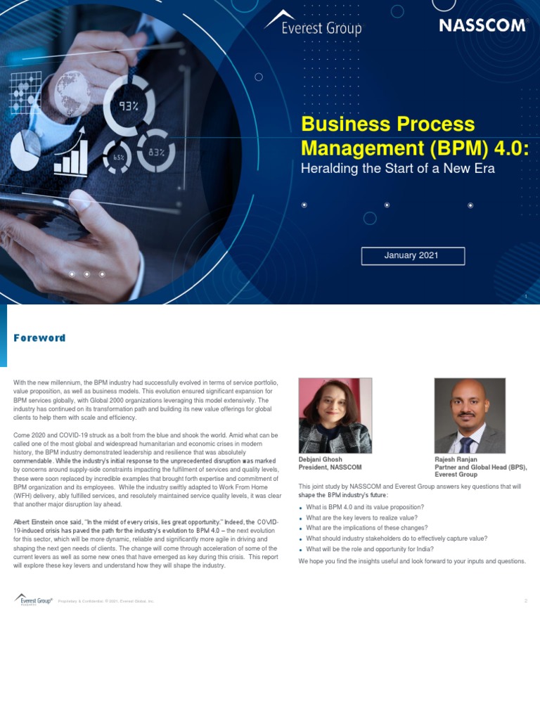 BPM4 by Nasscom | PDF | Business Process Management | Business Process