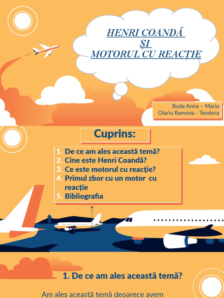 Henri Coandă Și Motorul Cu Reacție | PDF