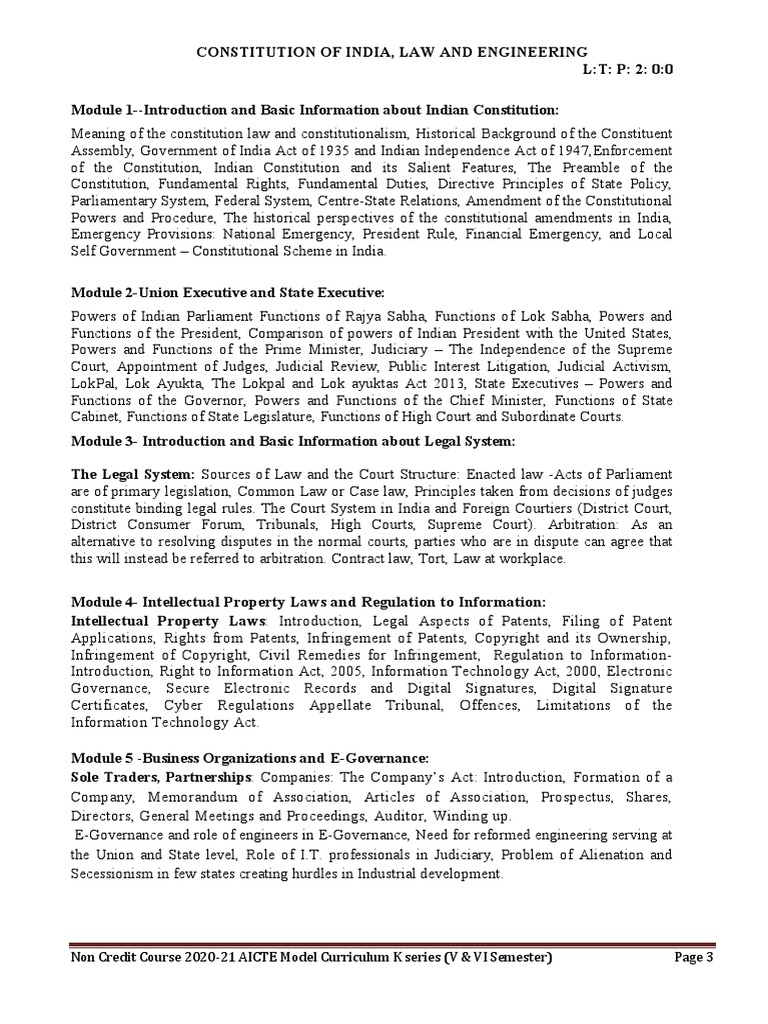 Constitution of India, Law and Engineering Quantum | PDF | Constitution | Justice