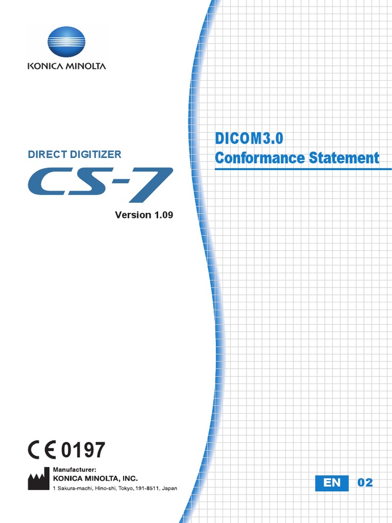 CS7 Dicom Conformance Statement A47FEA01EN02 130828 Fix | PDF | Pixel | Computing