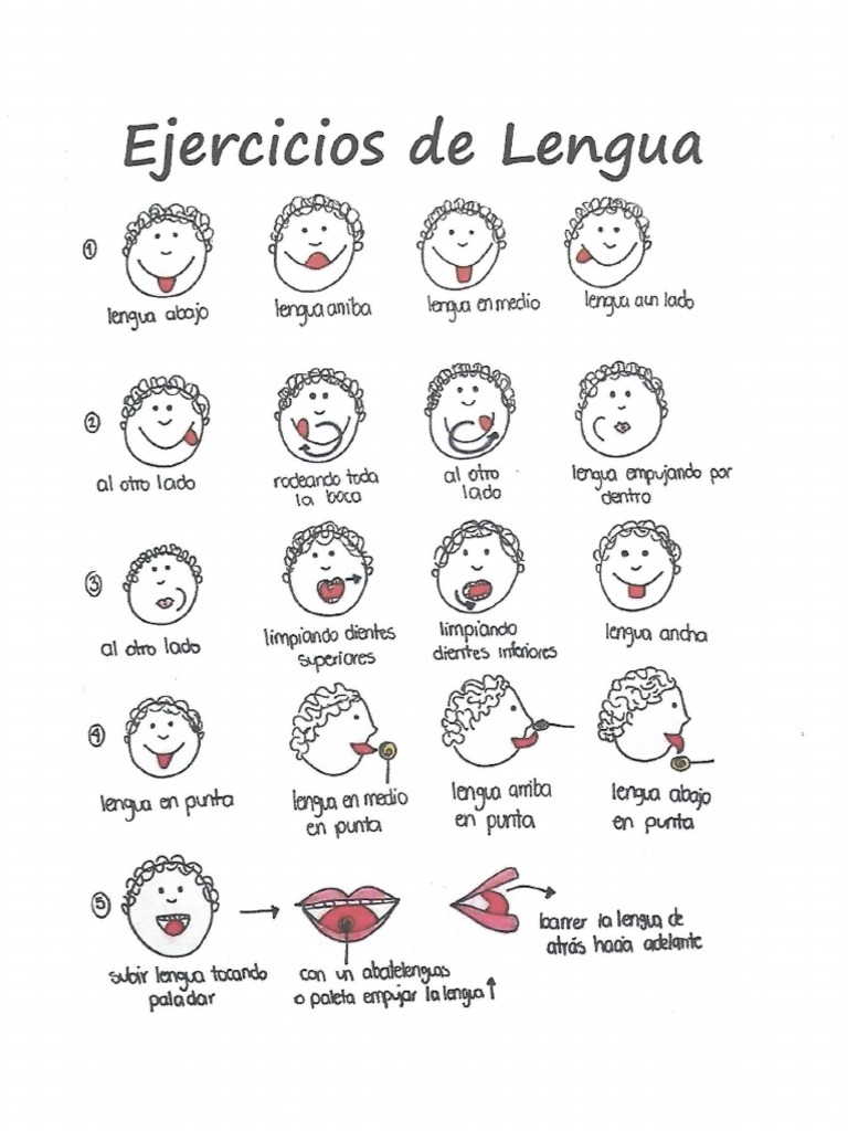 Ejercicios Lengua Imagenes | PDF
