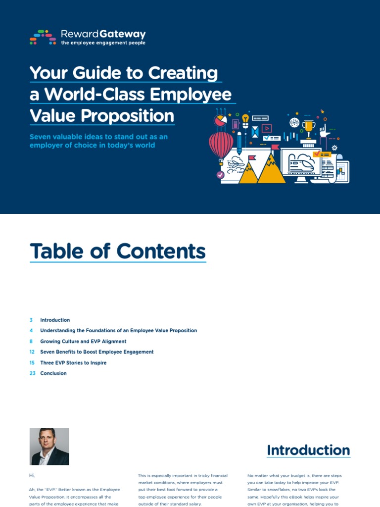 Ebook Your Guide To Creating A World Class Employee Value Proposition ...