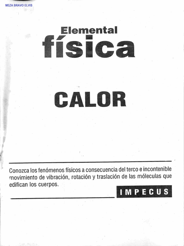 Física Elemental 7 | PDF