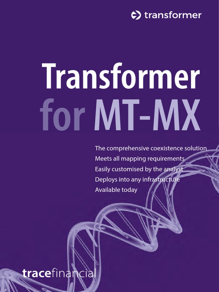 MT-MX Transformer: SWIFT Coexistence Solution | PDF | Information Technology Management ...