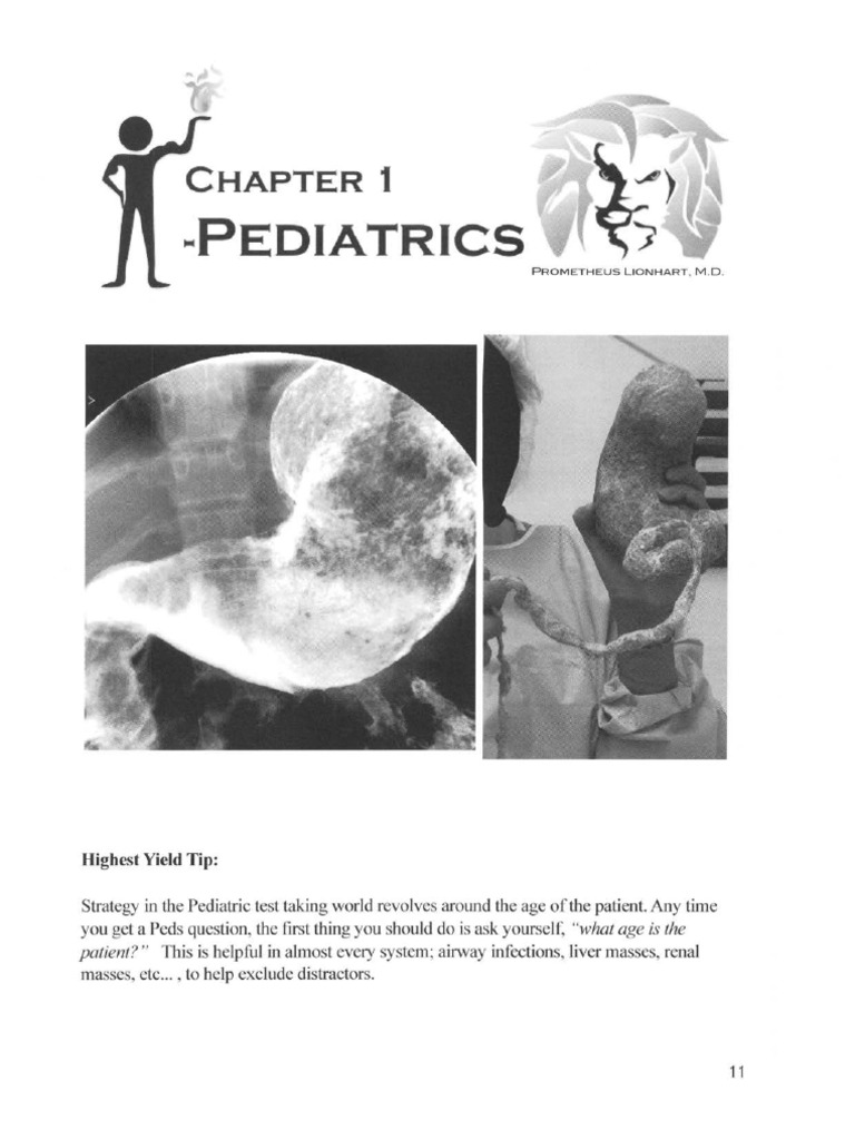 01 - Pediatrics | PDF | Lung | Esophagus