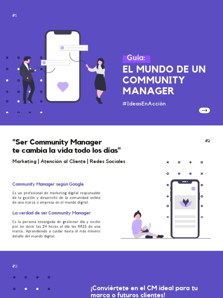 Guía - El Mundo de Un Community Manager - @IdeasEnAccionDigital | PDF ...